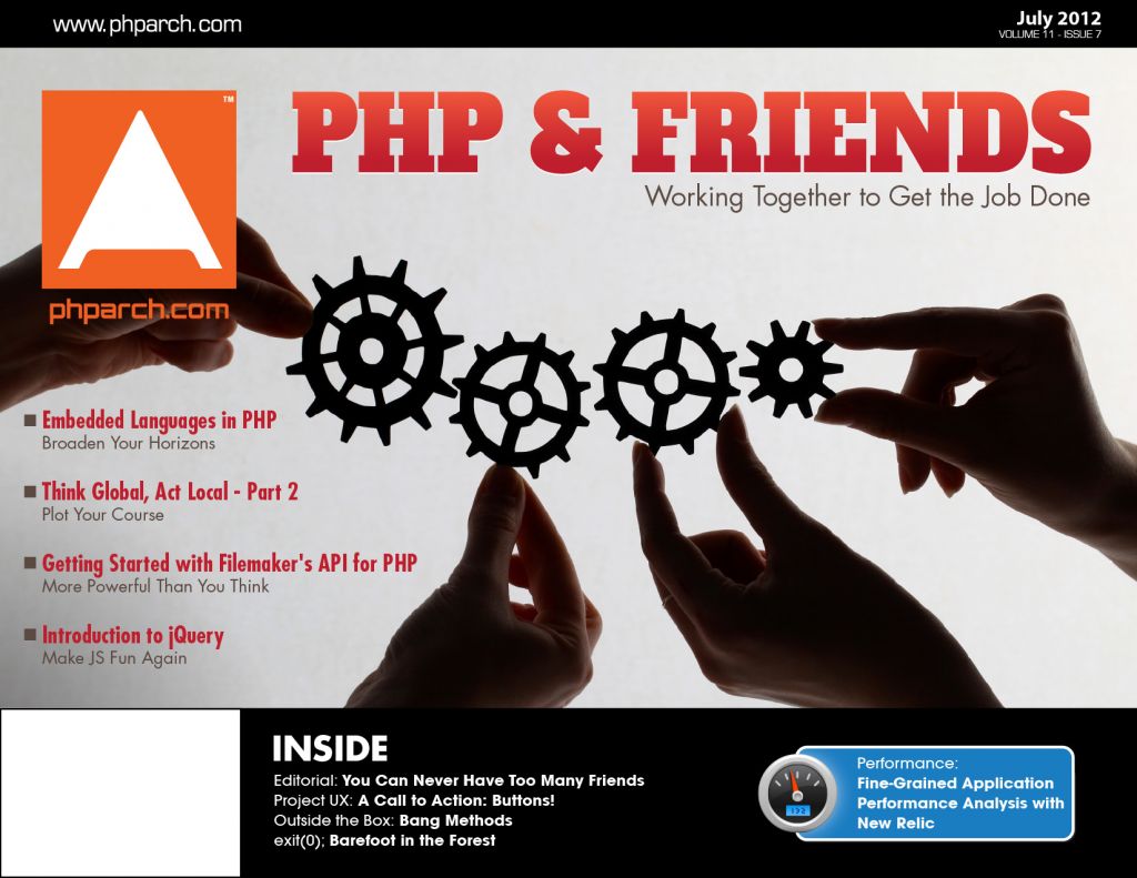 Phparchitect — July 2012 Php Architect