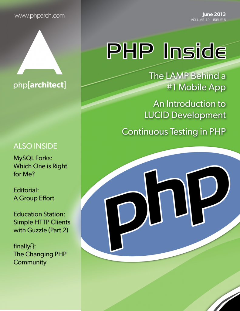 php[architect] — June 2013 | PHP Architect