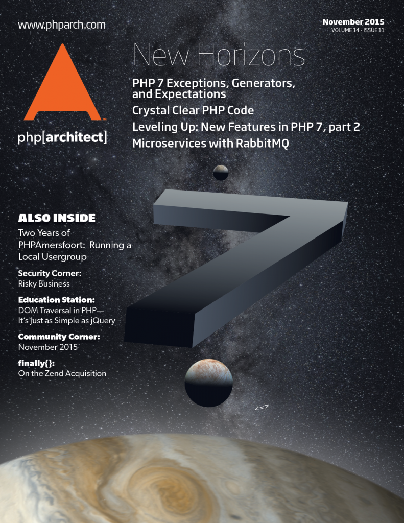 Php Architect — November 2015 Php Architect
