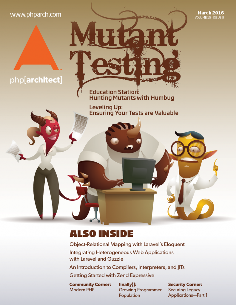 php[architect] — March 2016 | PHP Architect
