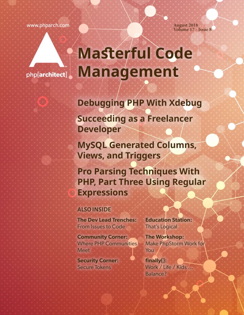 Masterful Code Management - August 2018 | PHP Architect