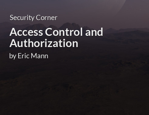 Security Corner: Access Control and Authorization | PHP Architect