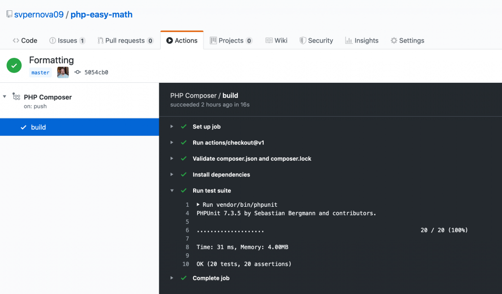 The Workshop: GitHub Actions for Continuous Integration | PHP Architect