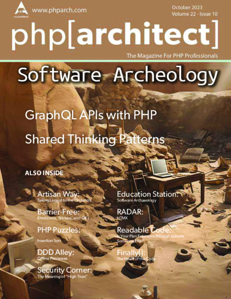 php[architect] | The site for PHP professionals, Magazine, Training ...