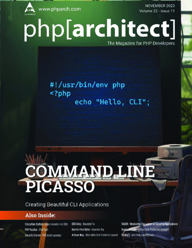 php[architect] | The site for PHP professionals, Magazine, Training ...